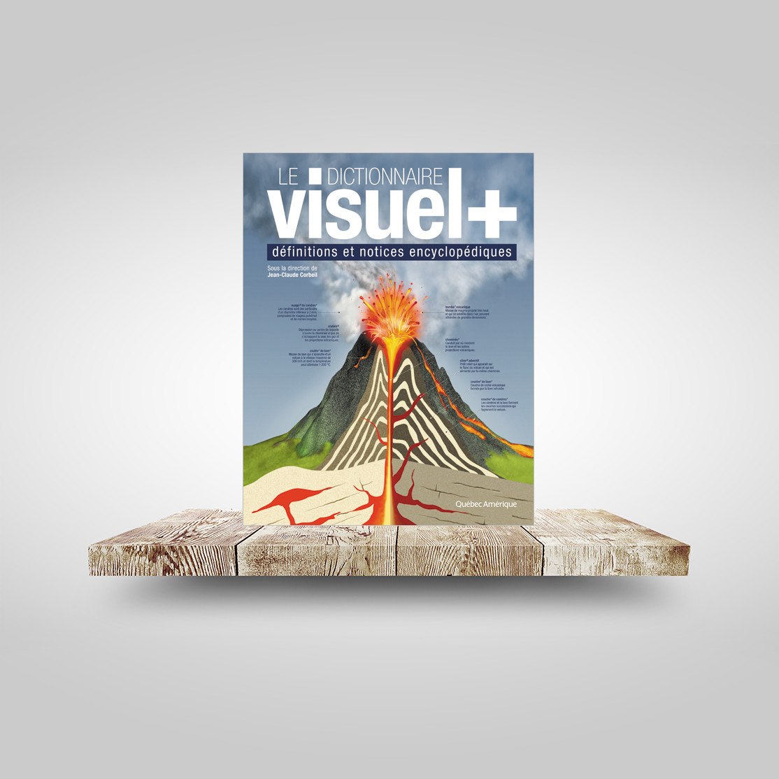 Le Dictionnaire visuel + - Jean-Claude Corbeil - Québec Amérique